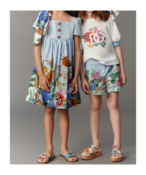 Dolce & Gabbana Floral Cotton Dress