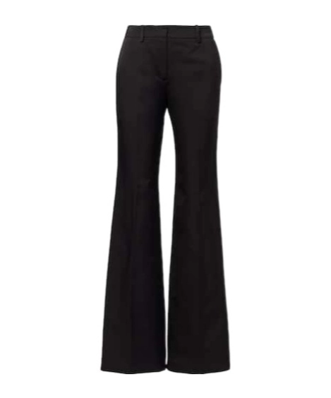 Magda Butrym Cotton And Silk Flared Pants