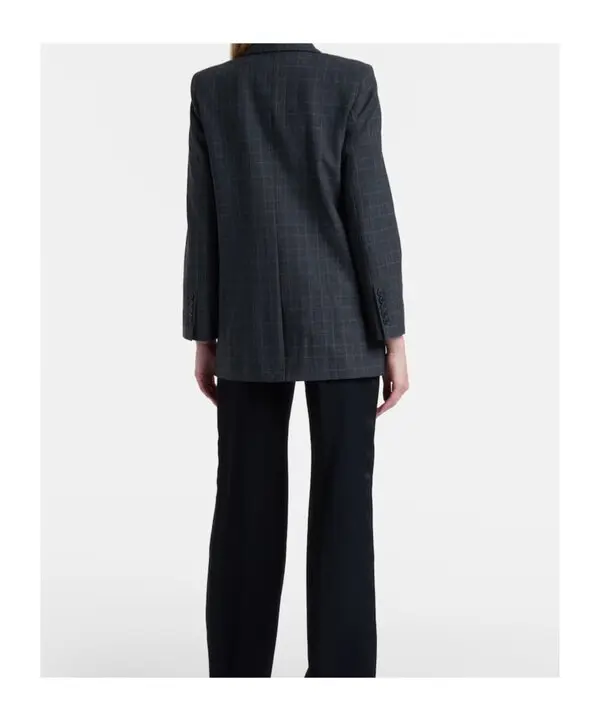 NILI LOTAN Plaid Blazer