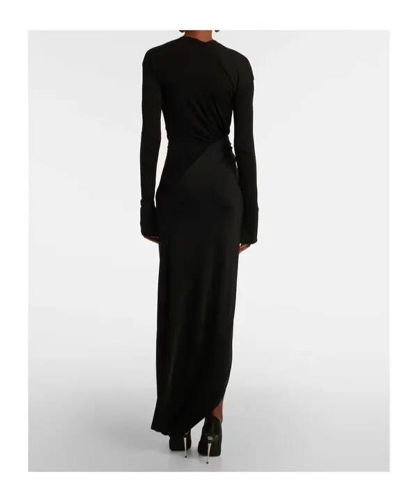 Victoria Beckham Knot-detail Jersey Gown