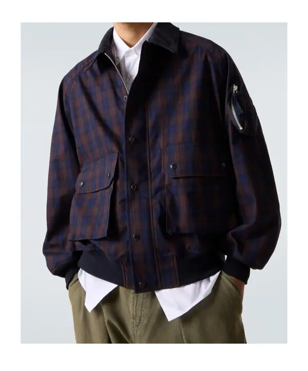Comme Des Garçons Long-sleeved Casual Jacket