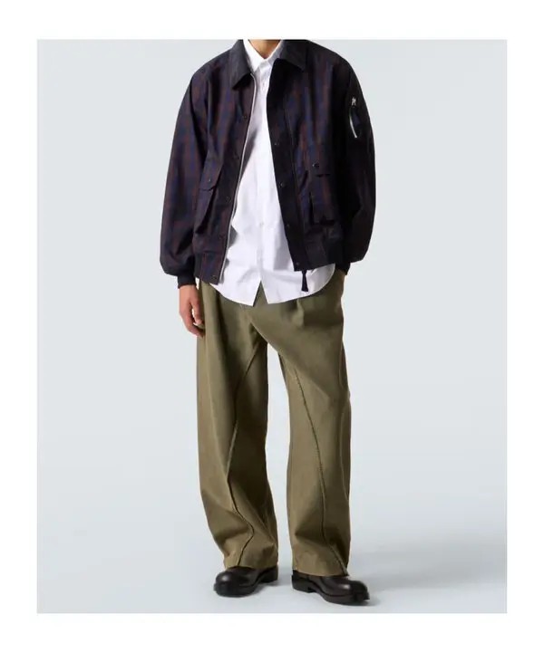 Comme Des Garçons Long-sleeved Casual Jacket