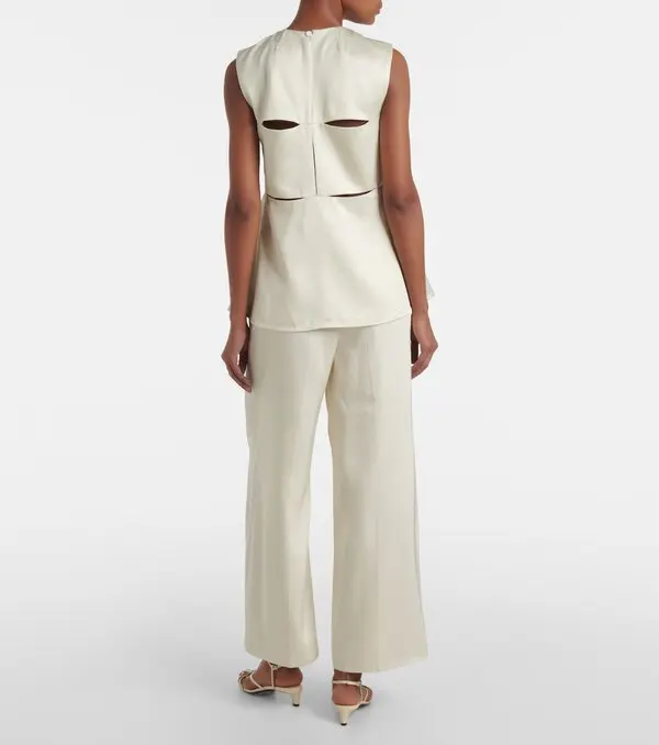 JIL SANDER Peplum Top