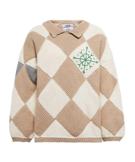 ADISH Jacquard Cotton Sweater