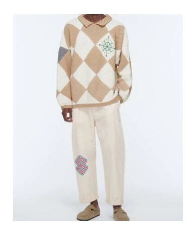 ADISH Jacquard Cotton Sweater