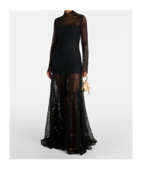 David Koma Knotted Long Dress