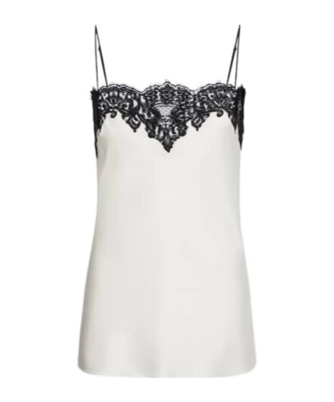 Stella McCartney Lace-trimmed Satin Camisole