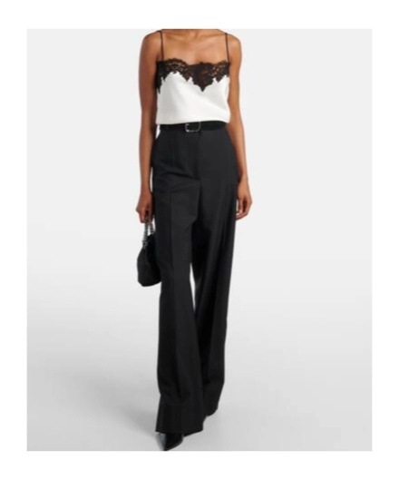 Stella McCartney Lace-trimmed Satin Camisole