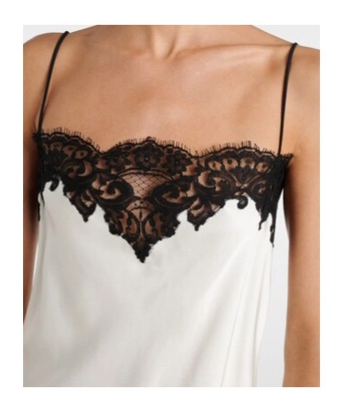 Stella McCartney Lace-trimmed Satin Camisole