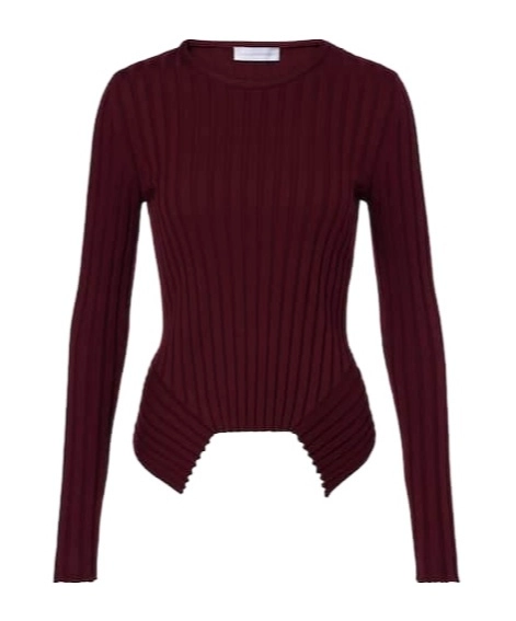 Stella McCartney Ribbed-knit Cotton Top