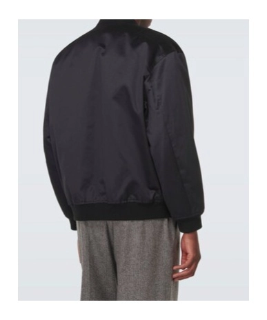 JIL SANDER Cotton Blouson Bomber Jacket