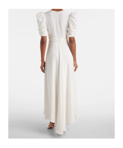 RODARTE Floral-appliqué Silk Crêpe Gown
