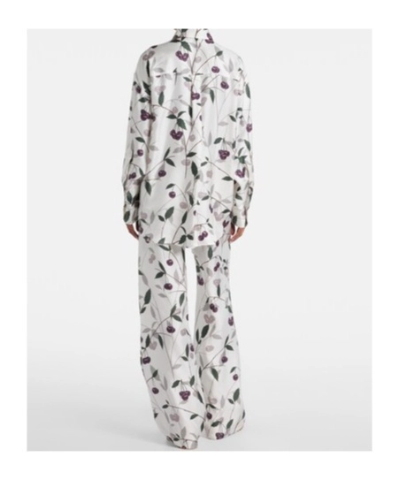 Stella McCartney Printed Silk Twill Shirt