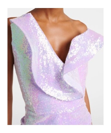 Maticevski Requiem Sequined Gown