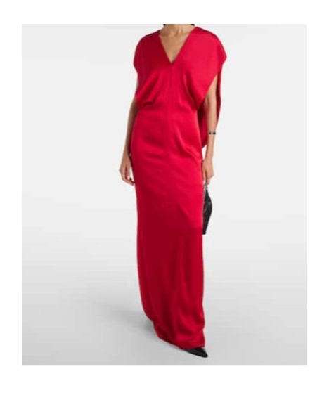 Stella McCartney Draped Satin Gown