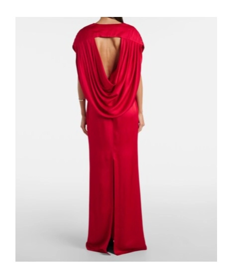 Stella McCartney Draped Satin Gown