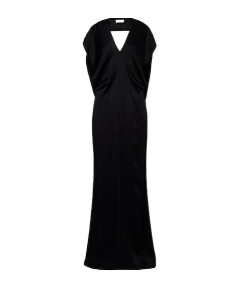 Stella McCartney Open-back Satin Maxi Dress