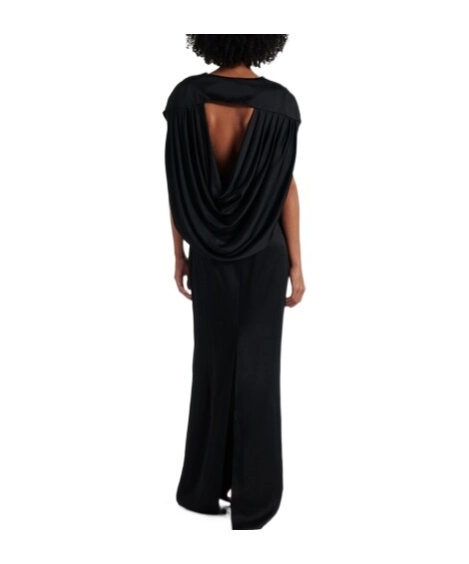 Stella McCartney Open-back Satin Maxi Dress