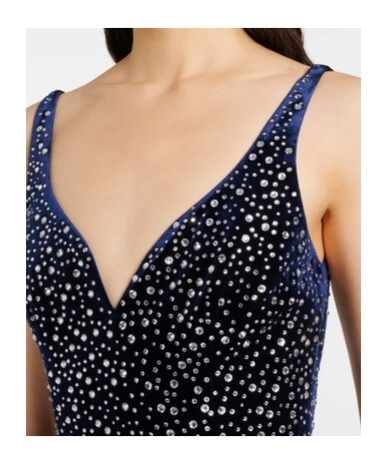 Alex Perry Singlet Crystal-embellished Velvet Gown