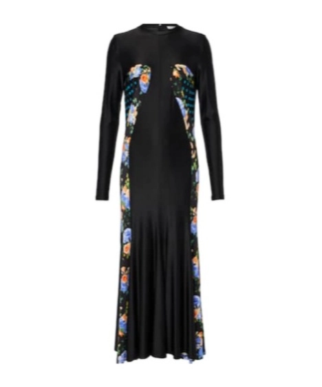 Rabanne Floral Jersey Maxi Dress
