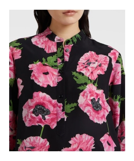 Stella McCartney Floral Silk Shirt