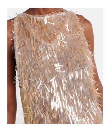 Maticevski Tiara Sequinned Asymmetric Gown