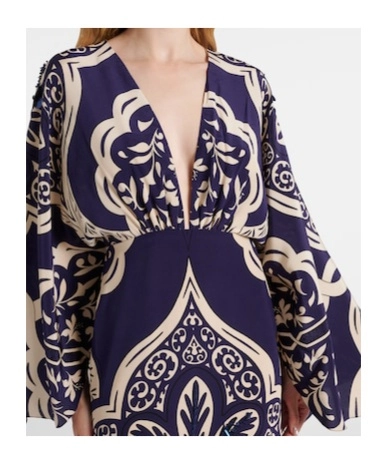 Johanna Ortiz Sequined Printed Silk Maxi Dress