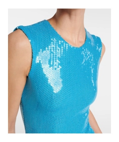 Alex Perry Asymmetric Sequined Gown
