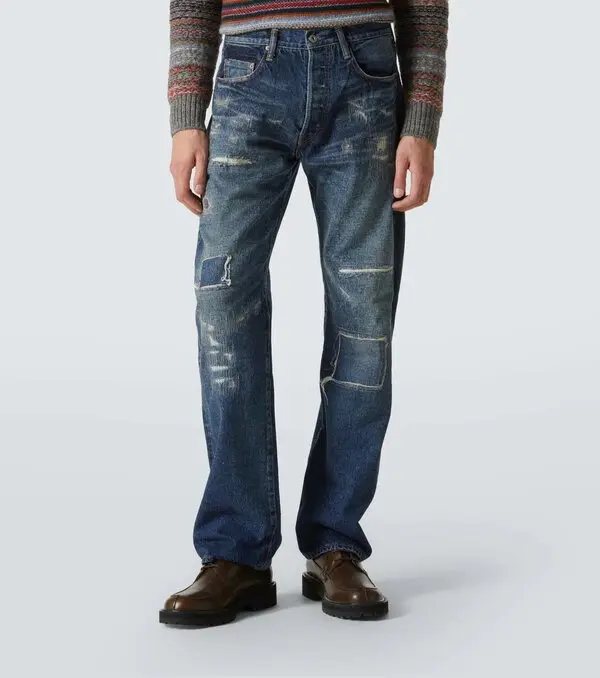 Junya Watanabe X New Manual Straight-leg Denim Trousers