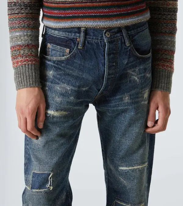 Junya Watanabe X New Manual Straight-leg Denim Trousers