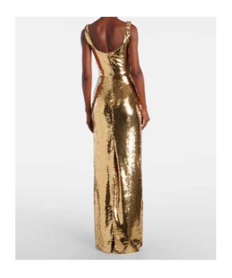 Monique Lhuillier Sequined Gown