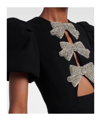 Rebecca Vallance Violetta Bow-detail Gown