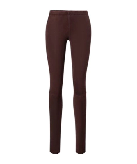 Stouls Mid-rise Suede Leggings