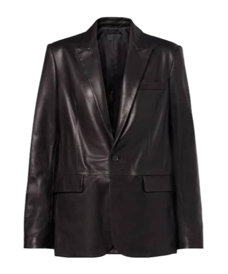 NILI LOTAN Suit Leather Jacket