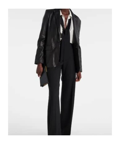 NILI LOTAN Suit Leather Jacket