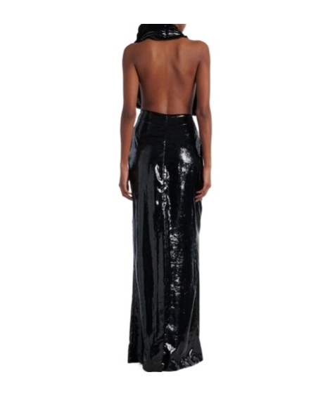 Stella McCartney Halterneck Velvet Gown