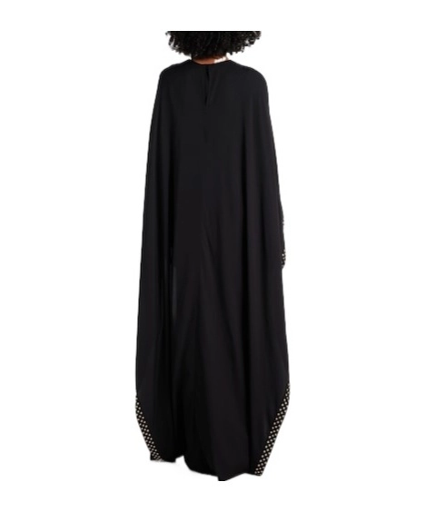 Stella McCartney Embellished Caped Maxi Dress