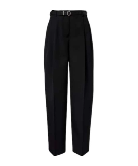 JIL SANDER Wool Wide-leg Pants