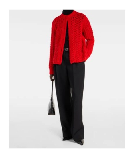 JIL SANDER Wool Wide-leg Pants