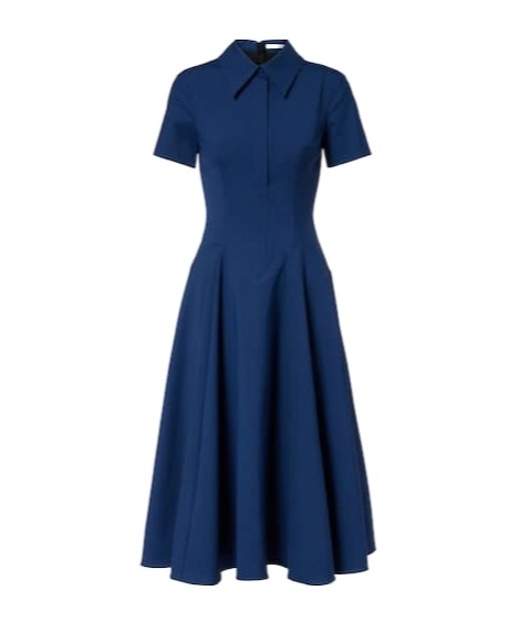 EMILIA WICKSTEAD Jody Shirt Dress - Blue