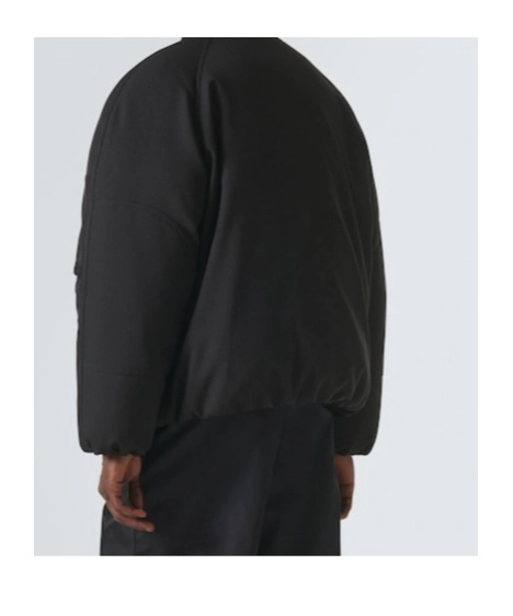 JIL SANDER Oversized Gabardine Down Jacket