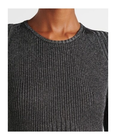 Proenza Schouler Joni Ribbed-knit Lamé Maxi Dress - Gray
