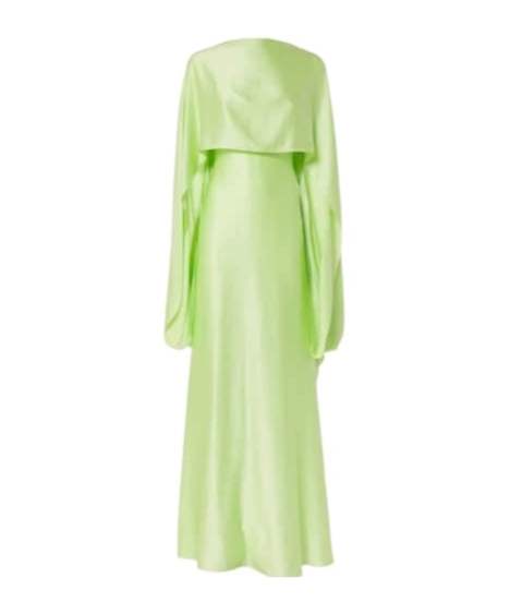 ROKSANDA Caped Satin Gown