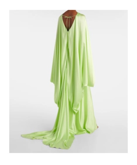 ROKSANDA Caped Satin Gown