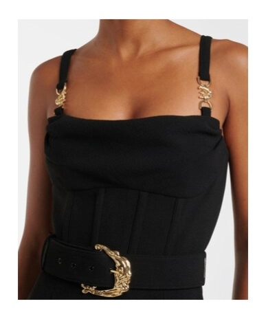 Rebecca Vallance Lucine Belted Gown