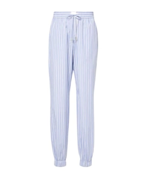 Attico Striped Cotton Pajama Pants