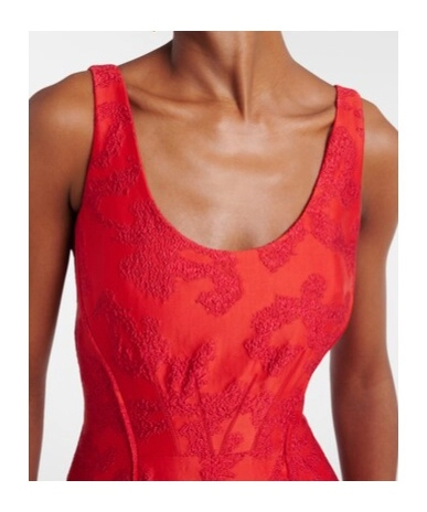 EMILIA WICKSTEAD Labrina Jacquard Bouclé Midi Dress