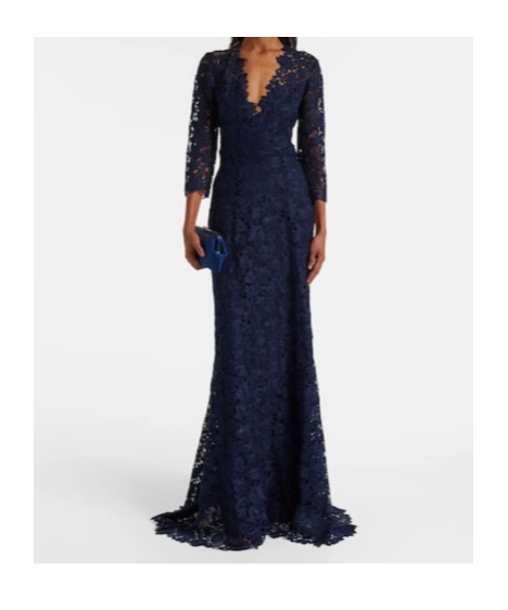 Monique Lhuillier Lace Gown