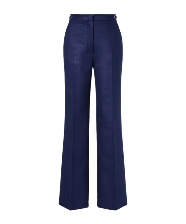 Gabriela Hearst Vesta Silk Flared Pants