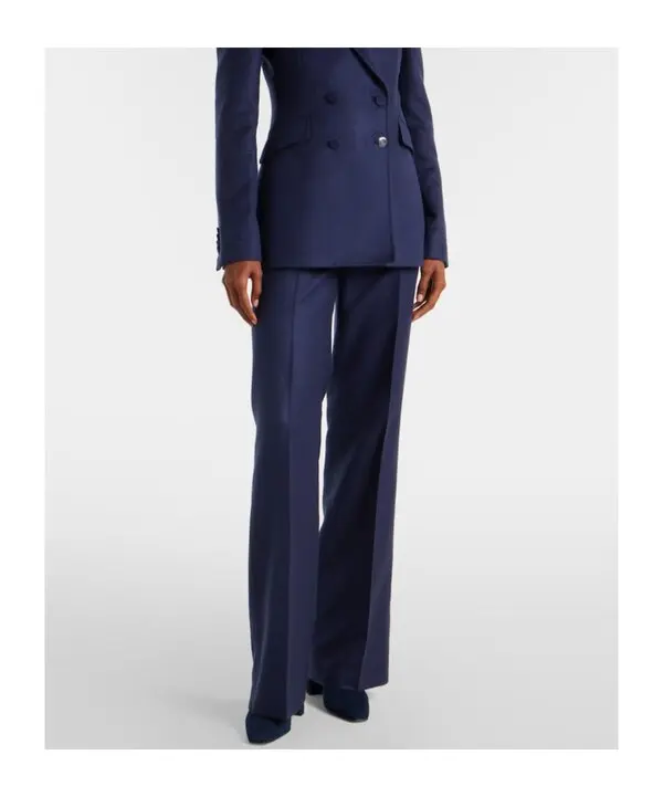 Gabriela Hearst Vesta Silk Flared Pants